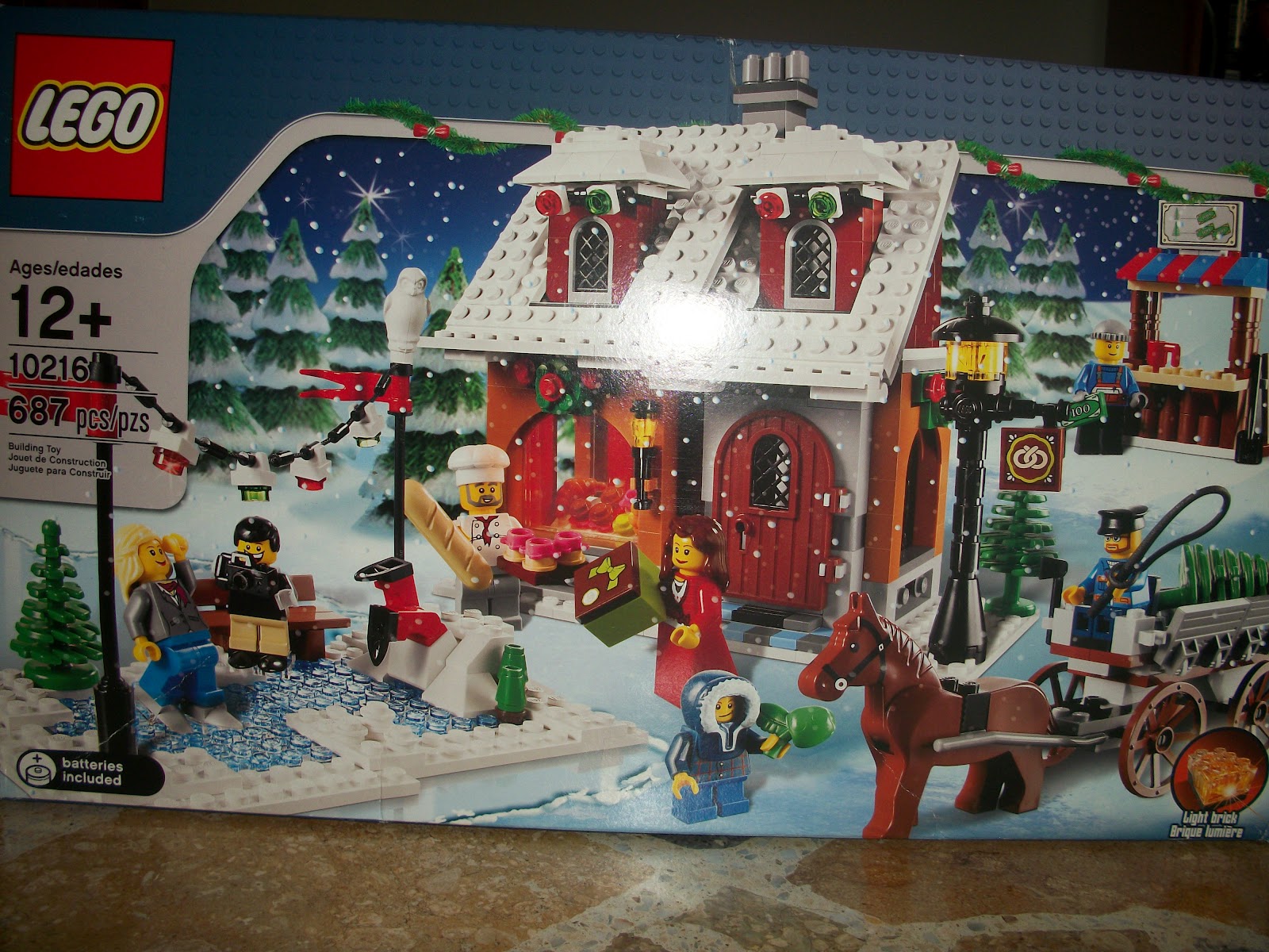 Blog lego Colombia: Winter Village Bakery. Lego 10216.